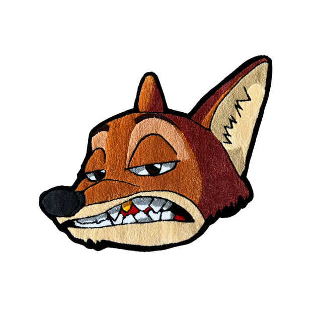 Fox Face Rug – Slick As A Fox Inc
